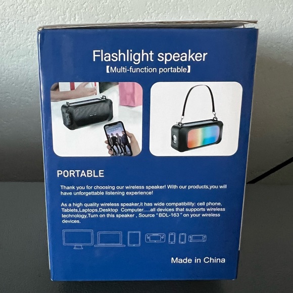 Portable Audio & Video | Portable Solar Speakers With Flashlight Stereo ...